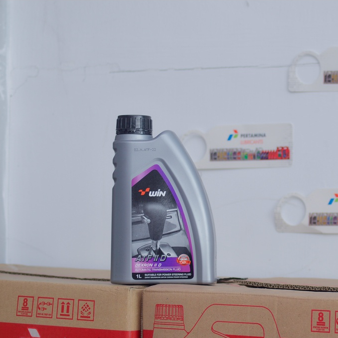 Jual WIN Oli Transmisi Matic ATF II D (Automatic) - 1 Liter | Shopee ...