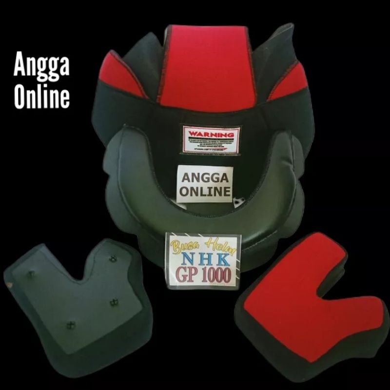 Jual Busa Fulsett nhk gp 1000 busa helm satu set busa pipi busa atas ...
