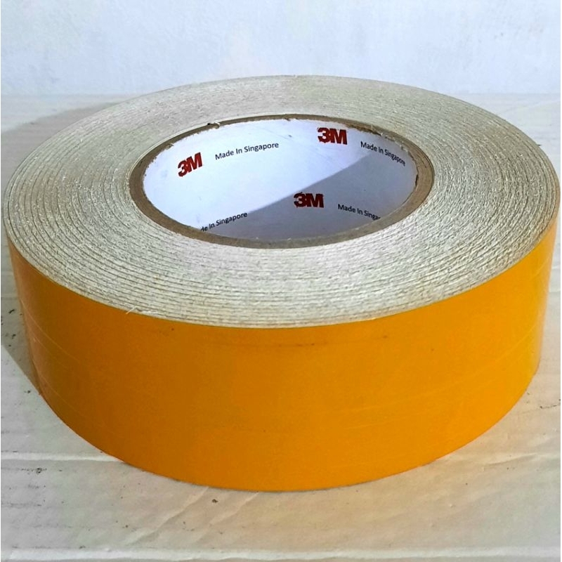 Jual Scotlet Stiker Reflective 3M 610 Sticker Reflector Kuning 48mm x ...