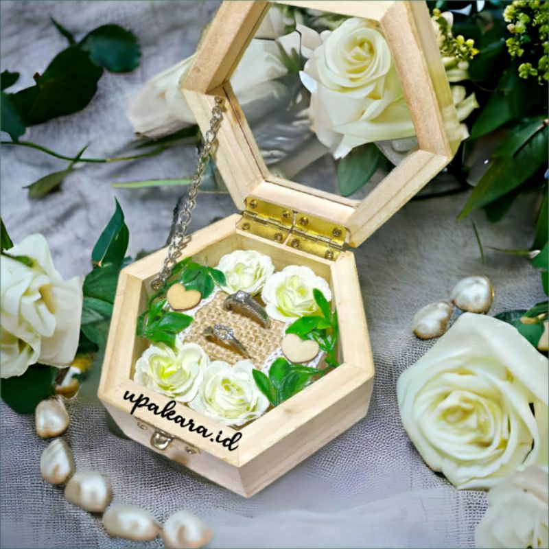 Jual Kotak Cincin Kawin Nikah /Ring Box /Kotak Mahar/Ring Bearer ...