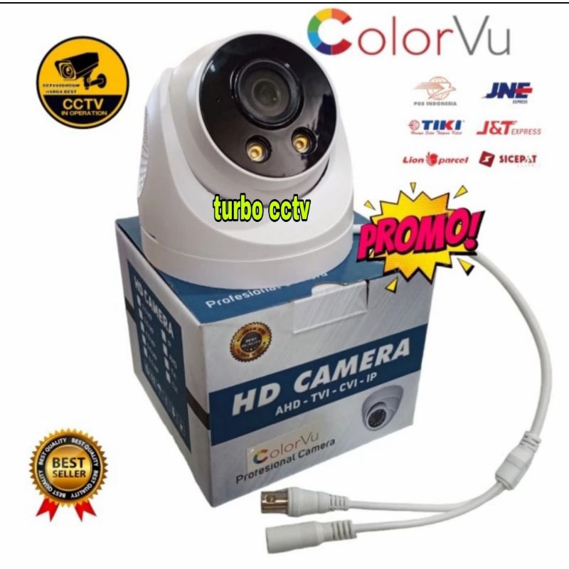 Jual CAMERA CCTV INDOOR COLORVU FULL COLOR 5MP 1080P IR SONY TURBO HD ...