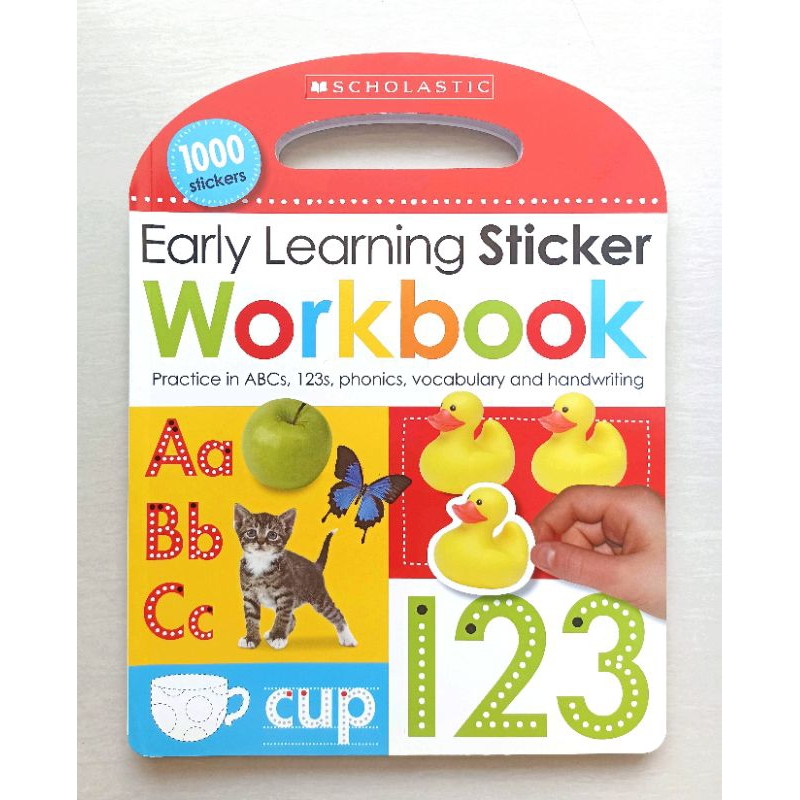 Jual Scholastic Early Learners: Early Learning Sticker Workbook ...