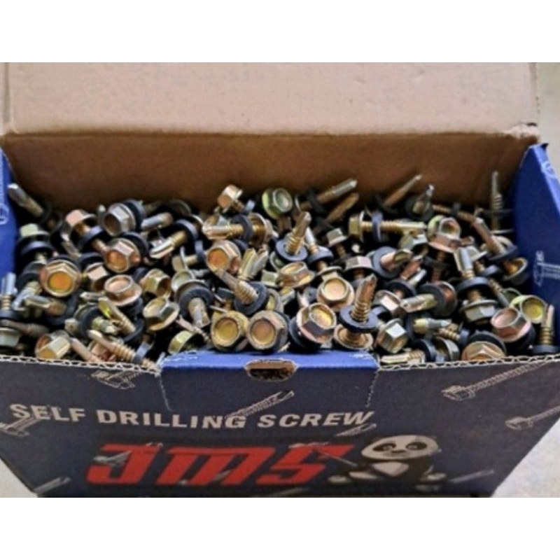 Jual Baut Drilling merek JMS Panda ukuran 12 x 20. panjang 2cm. 1 kotak ...