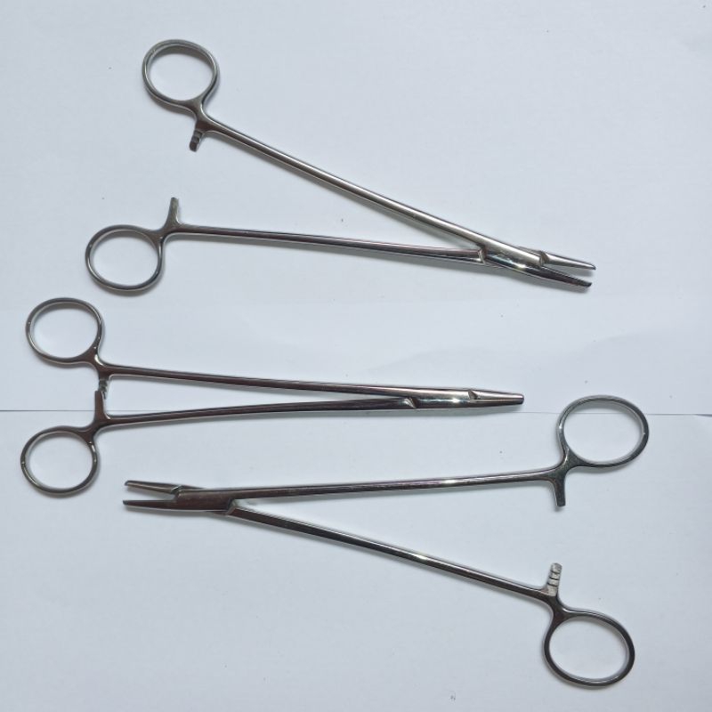 Jual klem Pean anatomi Needle holder Nal pulder Moyo / klem needle ...