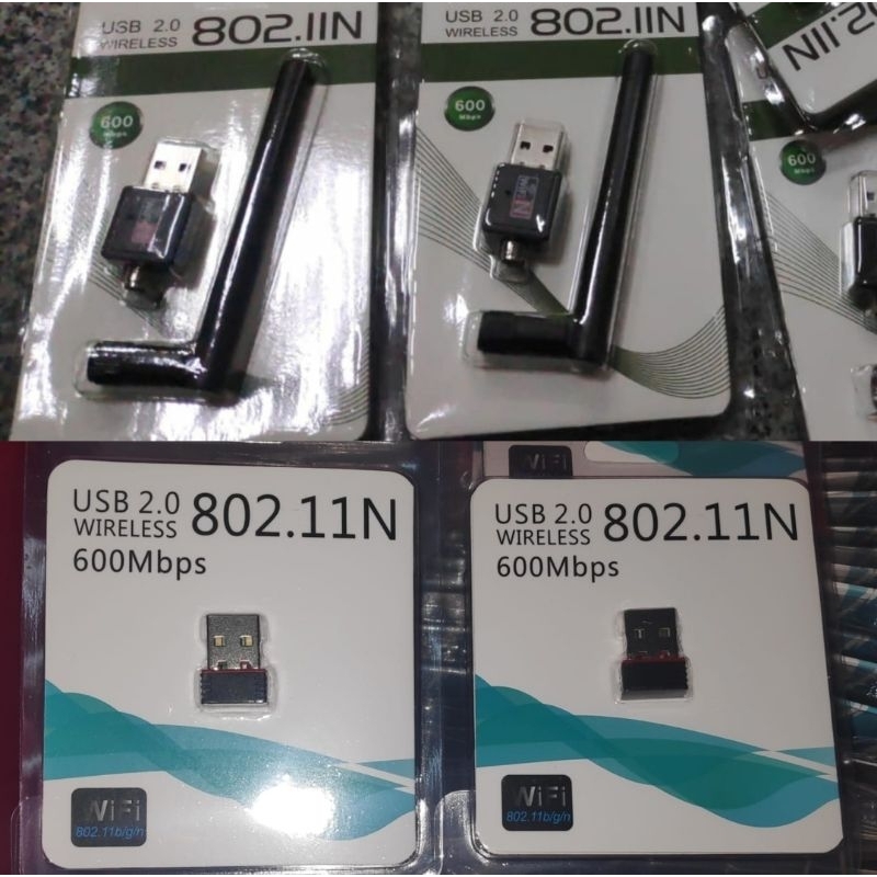 Jual USB 2.0 WIRELESS ADAPTER 802.11N 600MBPS USB WIFI ADAPTER | Shopee ...