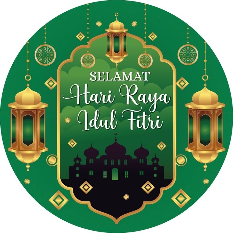 Jual stiker toples, stiker lebaran, hangtag lebaran | Shopee Indonesia