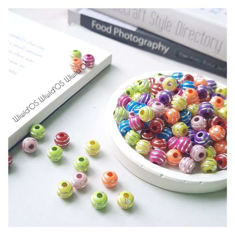 Jual (40 biji ) MANIK PLASTIK RUMAH LEBAH 7 mm | Shopee Indonesia
