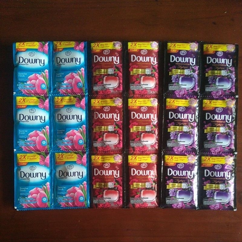 Jual Downy Sachet @1000/12pc (2 Renceng) | Shopee Indonesia