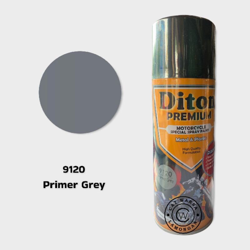 Jual Diton Premium 9120 Primer Grey | Pylox Cat Semprot Pilok Motor ...
