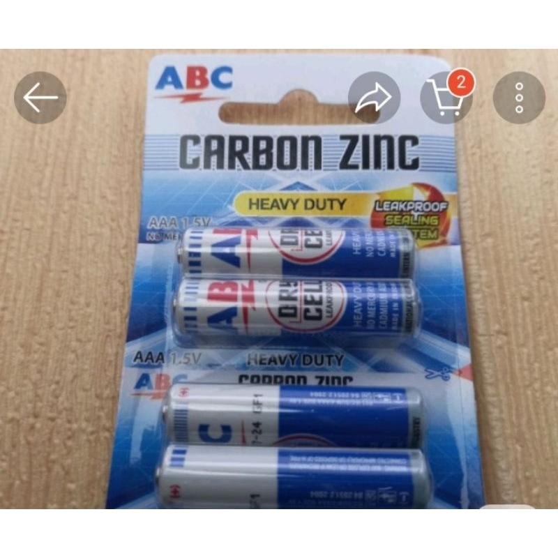 Jual Baterai Abc Remote R03/AAA Biru [12 Pcs] | Shopee Indonesia