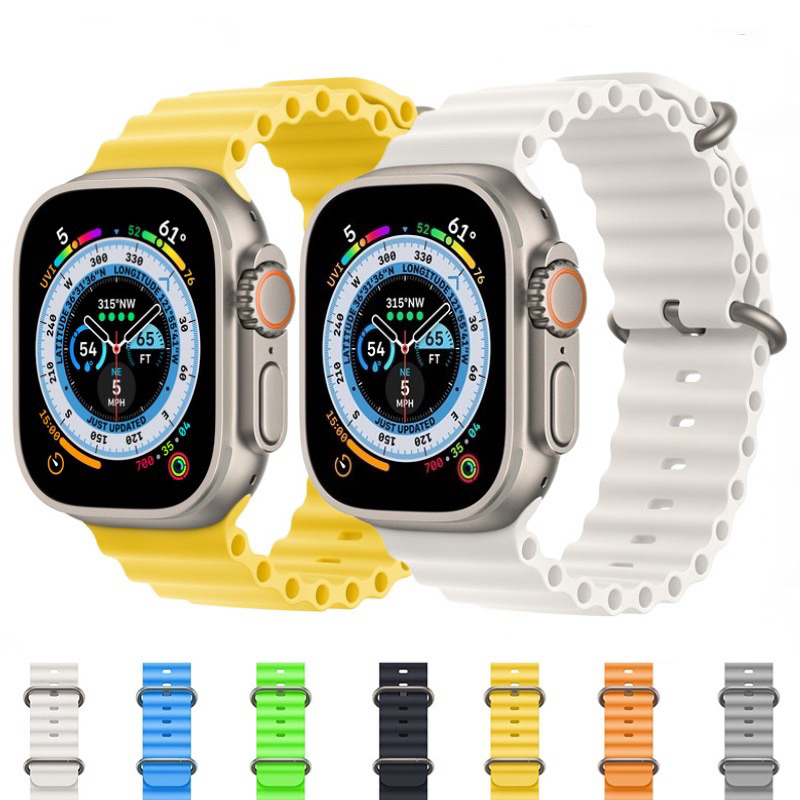 Jual strap ocean ultra watch series 7 series 8 49mm ultra series all ...