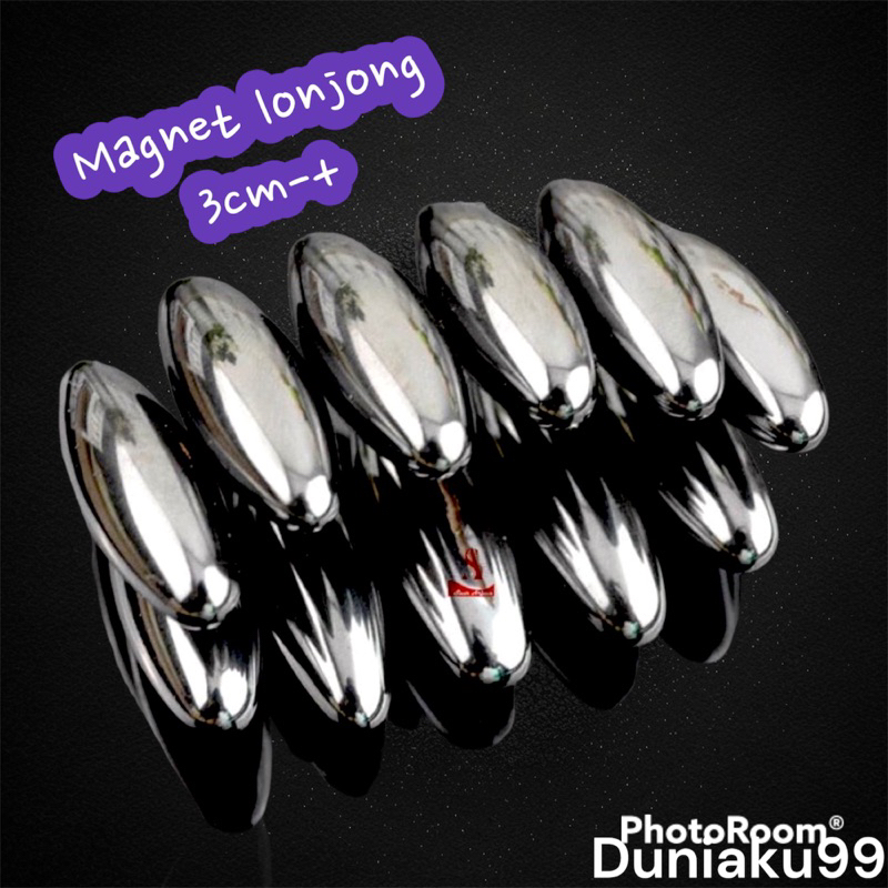 Jual mainan magnet lonjong 1set isi 2pc / magnet kulkas / mainan ...