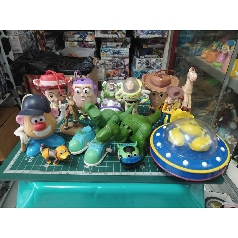 Jual Figure Mainan Toy Story Woody / Buzz / Rexy / Bullseye / Mr Potato ...