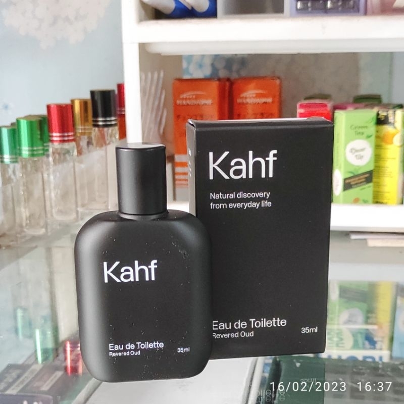 Jual Kahf Eau de Toilette Black 35ml Revered Oud Original Perfume for ...
