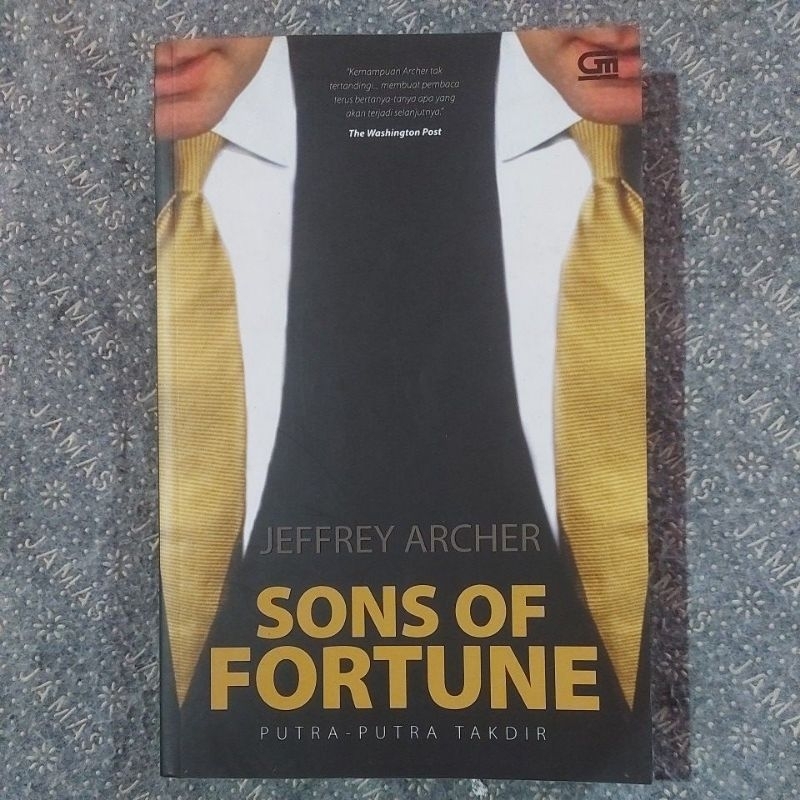 Jual Novel Jeffrey Archer - Sons Of Fortune putra putra takdir ...