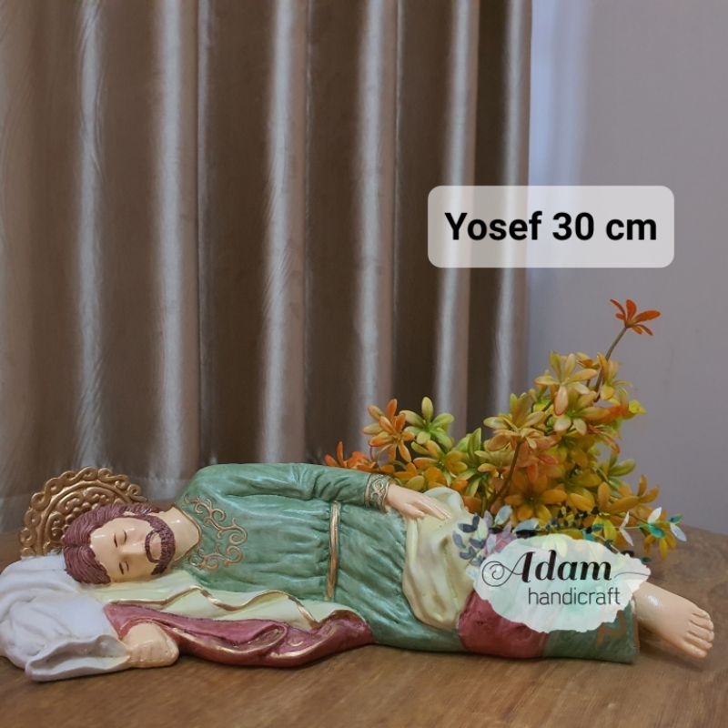 Jual Patung St Yosef tidur 30 cm - patung St Yoseph 30 cm - kado ...