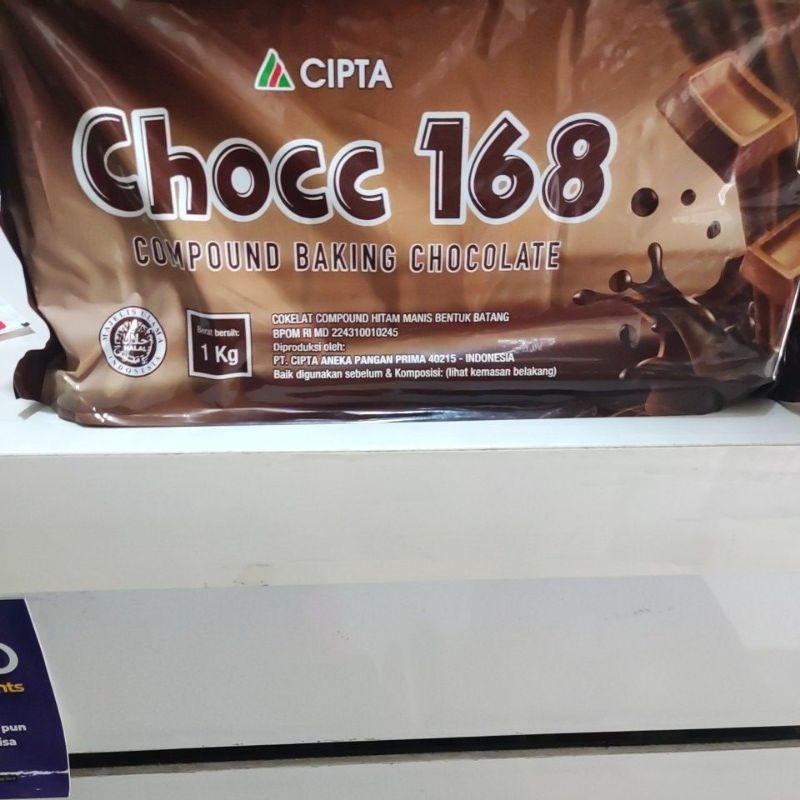 Jual coklat batang chocc 168 / coklat batang murah | Shopee Indonesia