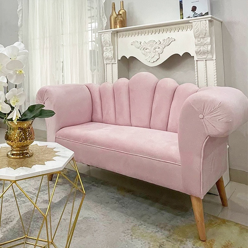 Jual Sofa kerang minimalis model kekinian kursi ruang tamu aesthetic ...