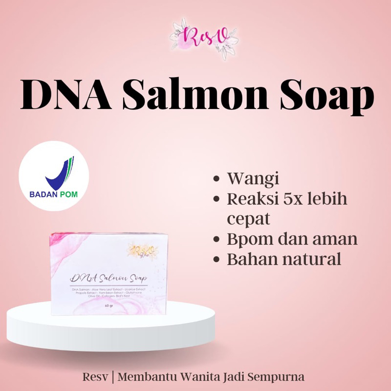Jual dna salmon soap sabun pencerah badan | Shopee Indonesia