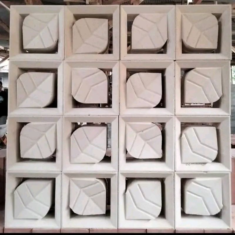 Jual roster beton, roster minimalis, roster lubang angin type daun ...