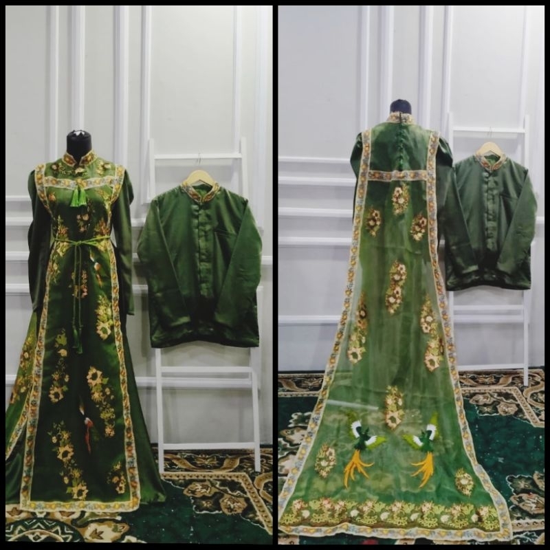 Jual Dress Cheongsam muslim / Baju chinese china / qipao / sangjit ...