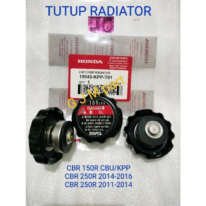 Jual CAP COMP RADIATOR KPP TUTUP AIR RADIATOR HONDA CBR 250R 2011-2016 ...