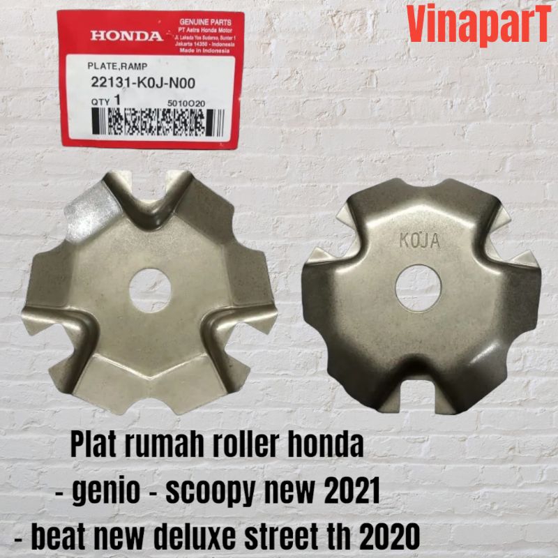 Jual plate ramp plat rumah roller honda genio beat new deluxe street ...