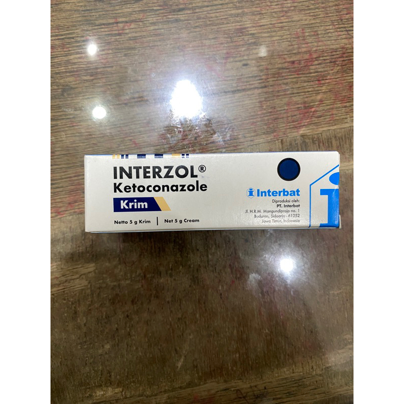 Jual Interzol Ketoconazole Cream 5 gram | Shopee Indonesia