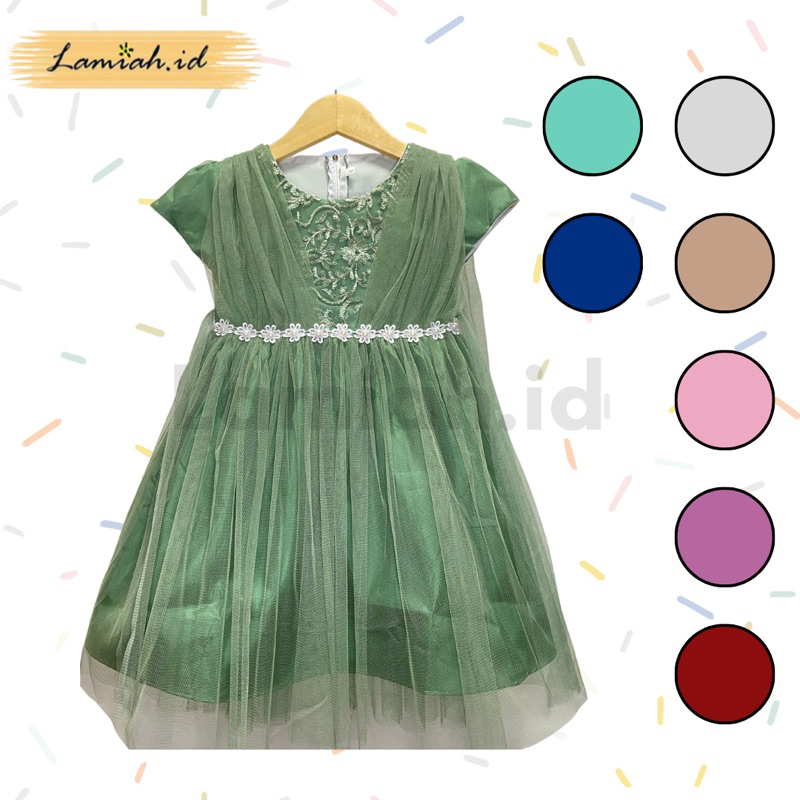 Jual LAMIAH.id - "VIVI" Dress Anak / Gaun Ulang Tahun Anak Perempuan ...