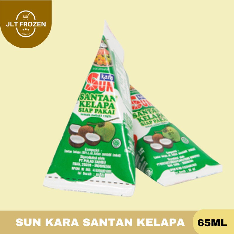 Jual Sun Kara Santan Kelapa Asli Instan Cube - 65ml (1pcs) | Shopee Indonesia