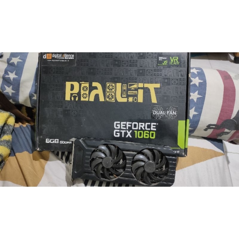Jual Palit GTX 1060 6gb second | Shopee Indonesia