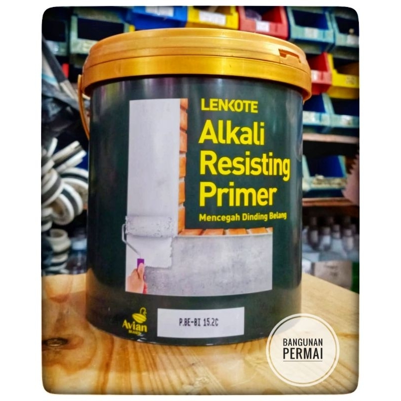 Jual LENKOTE ALKALI RESISTING PRIMER/CAT DASAR TEMBOK/CAT TEMBOK 2,5 L ...