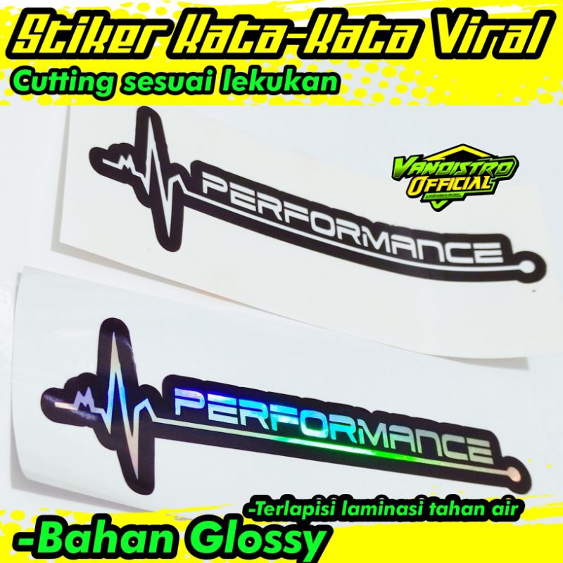 Jual stiker performance | Shopee Indonesia