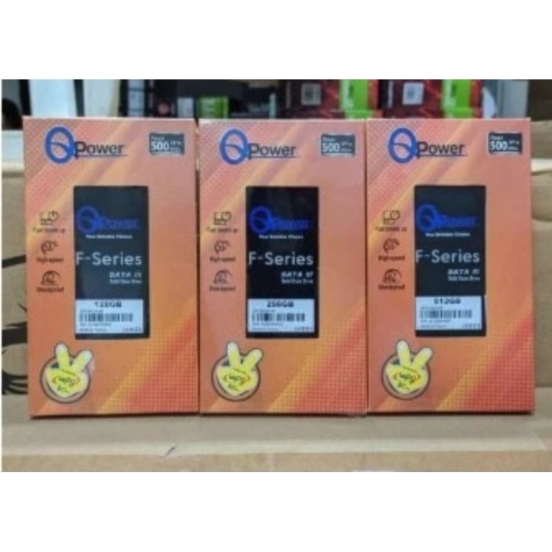 Jual SSD QPOWER sata 2.5 128GB,256GB,512GB SSD 2.5INCH Sata 3 -128GB ...