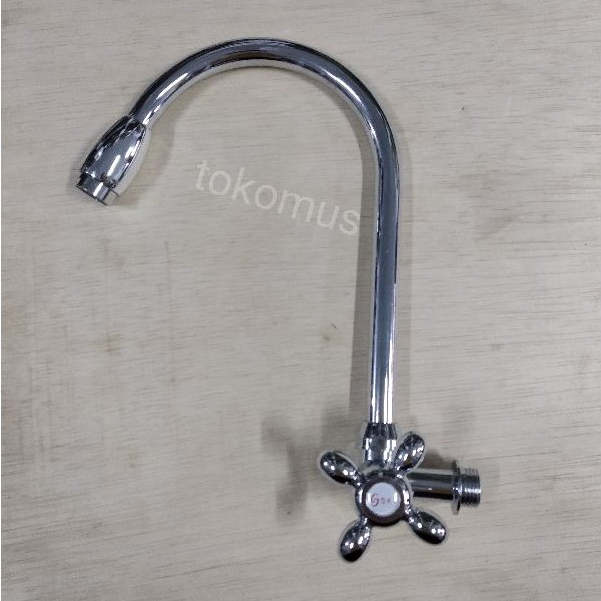 Jual KRAN DAPUR ANGSA FLEKSIBEL STAINLESS STANLIS/KRAN CUCI PIRING ...