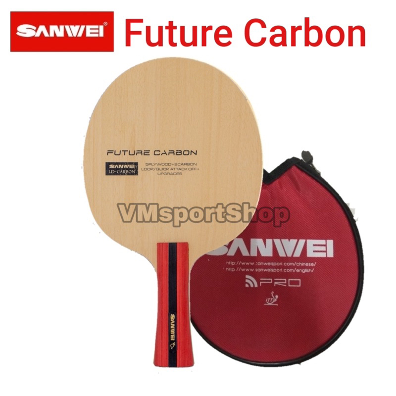 Jual Sanwei Future Carbon - Kayu Blade Bet Pingpong | Shopee Indonesia