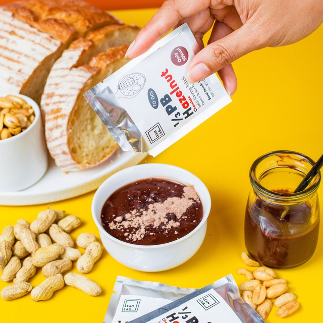 Jual Lean Lab 1/3 PB Selai Kacang Bubuk Sachet 13 gram (Peanut Butter ...