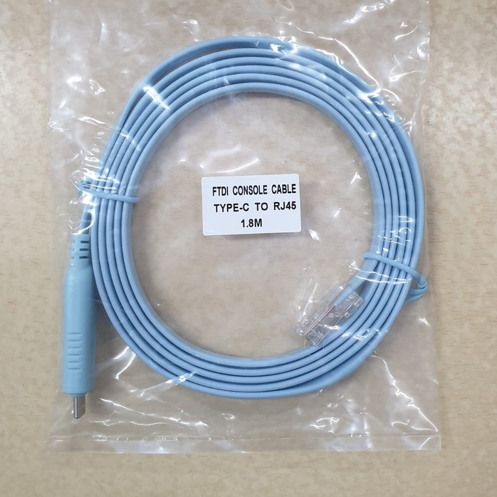 Jual FTDI console cable type-C to RJ45 1.8m ( kabel typec to lan ...