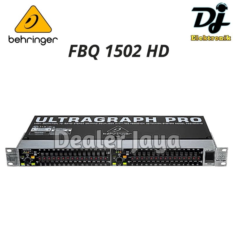 Jual Equalizer / Equaliser Behringer FBQ 1502 HD / FBQ 1502HD ...
