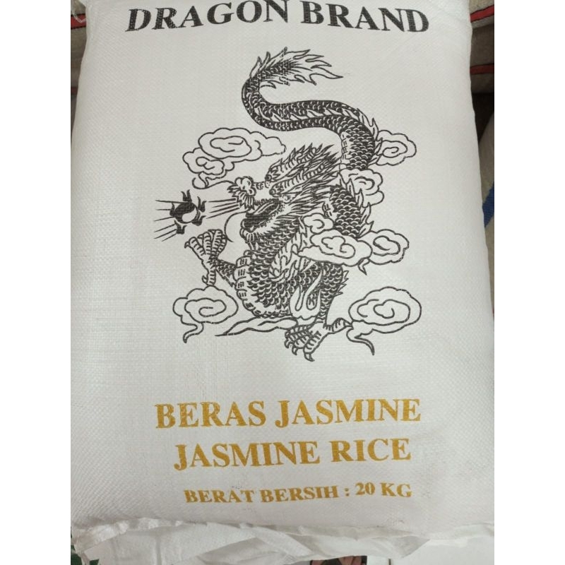 Jual Beras Jasmine Vietnam Dragon Brand Hitam 20 KG | Shopee Indonesia