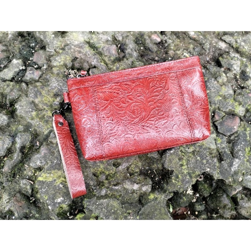 Jual Pouch mini kulit sapi asli Dompet hp wanita kulit sapi asli ...