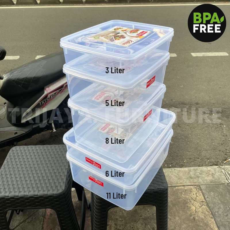 Jual BASIC HOME - Member Lion Star Box Kotak Penyimpanan Tempat Kue Donat 3-5-6-8-11 Liter ...