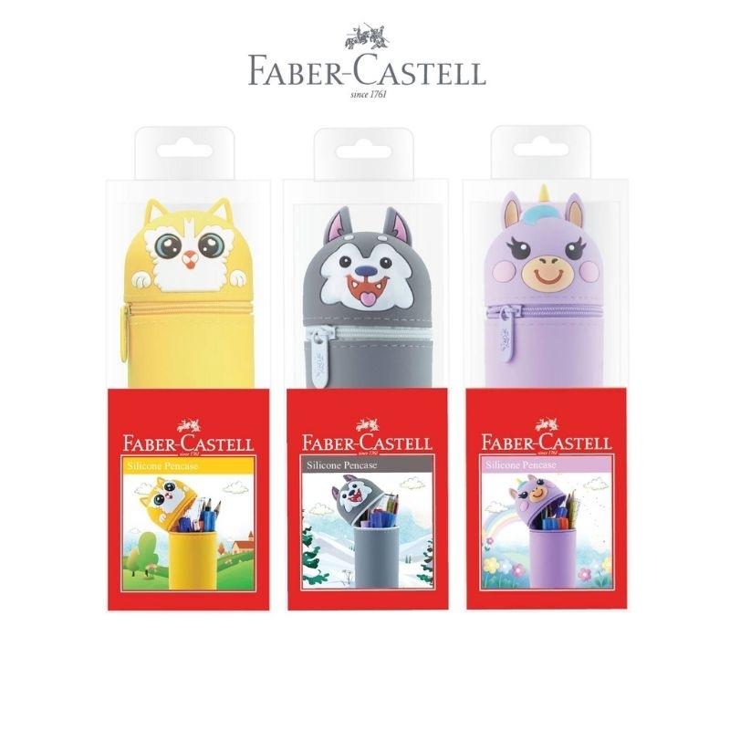 Jual Tempat Pensil Tabung - Faber Castell 577312 Silicone // Faber ...