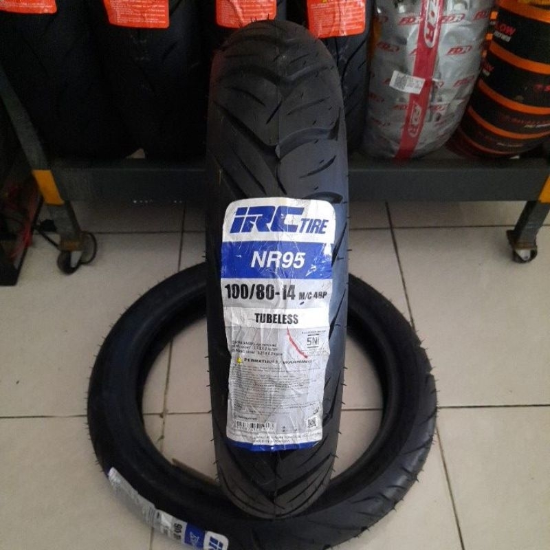Jual Ban IRC NR95 100/80 ring 14 Tubeless | Shopee Indonesia
