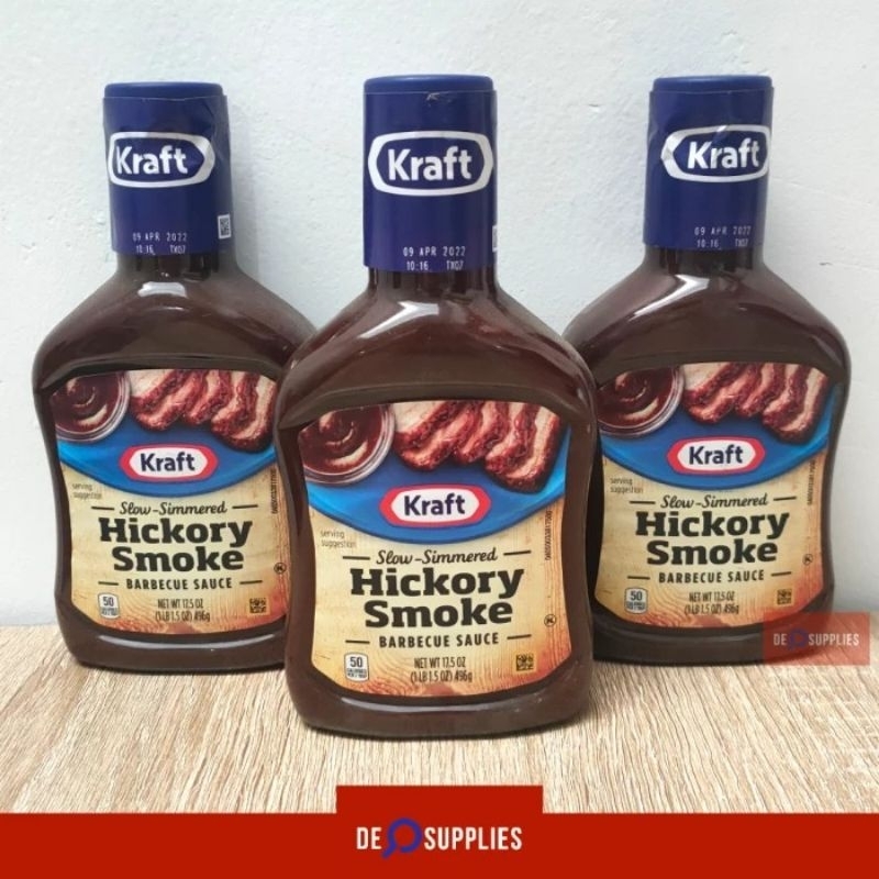 Jual Kraft Hickory Smoke Barbecue Sauce 510gr - Saus BBQ American Steak ...