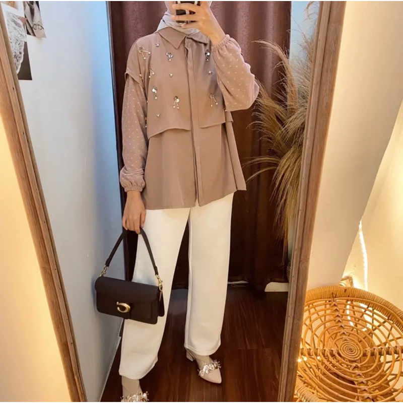 Jual Spark shirt color choco | Shopee Indonesia