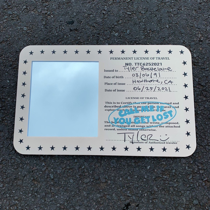 Jual Custom Aesthetic Tyler the Creator Album Mirror | Shopee Indonesia