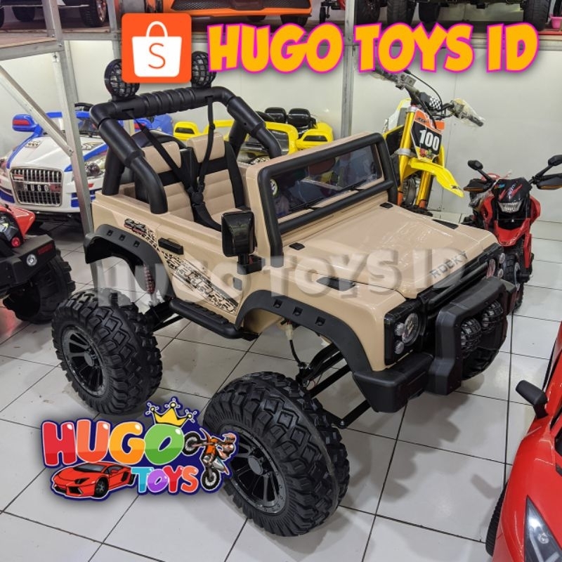 Jual Mobil Aki Anak Jeep Rocky Sahara Himalaya Hulk Marvel Edition ...