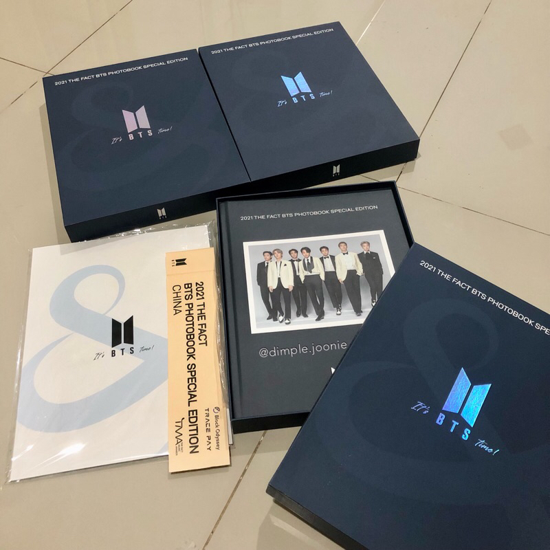 Jual BTS THE FACT CHINA PHOTOBOOK OUTBOX MINI POSTER | Shopee Indonesia