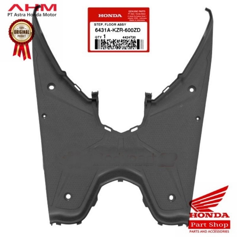 Jual 6431A-KZR-600ZD Step floor Cover Lantai Pijakan kaki Vario 125 Old 2012 2014 Original ...